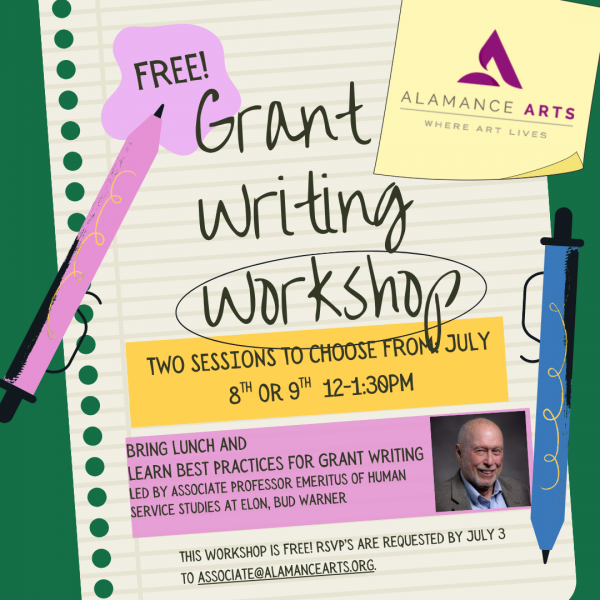 FREE Grant Writing Workshop | United Way of Alamance County